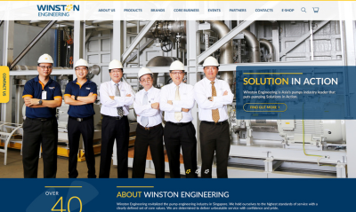 Web Development for Winston Engineering - eFusion Technology