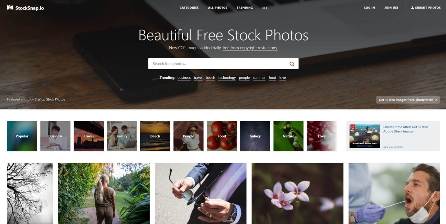 Top 10 Stock Photo Websites - eFusion Tech