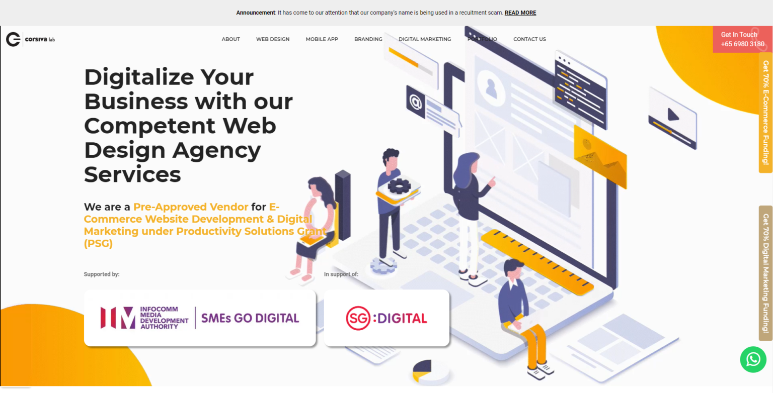 Top 10 Web Design Agencies in Singapore
